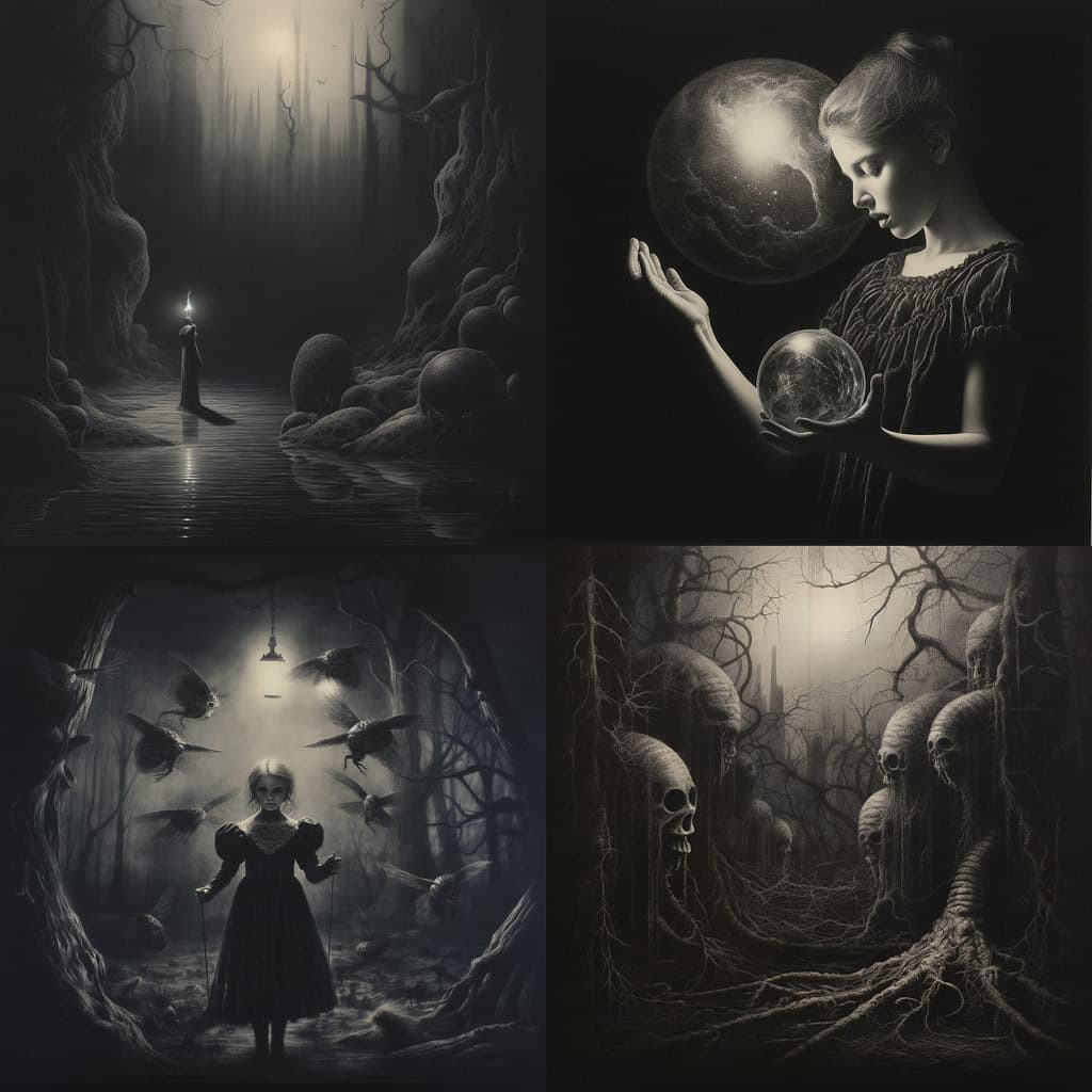 Parametric drawing Midjourney style | Andrei Kovalev's Midlibrary