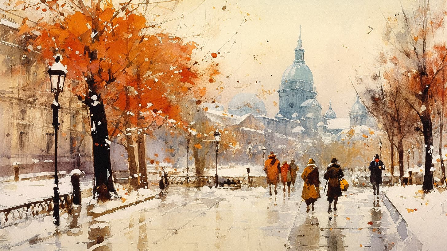 Albert Benois Midjourney style | Andrei Kovalev's Midlibrary