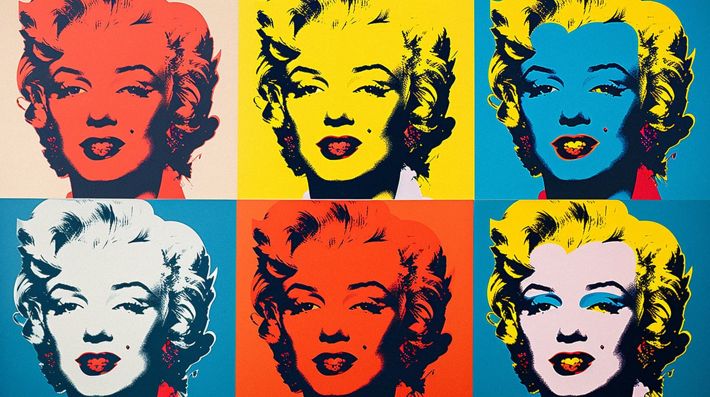 Andy Warhol Midjourney style | Andrei Kovalev's Midlibrary