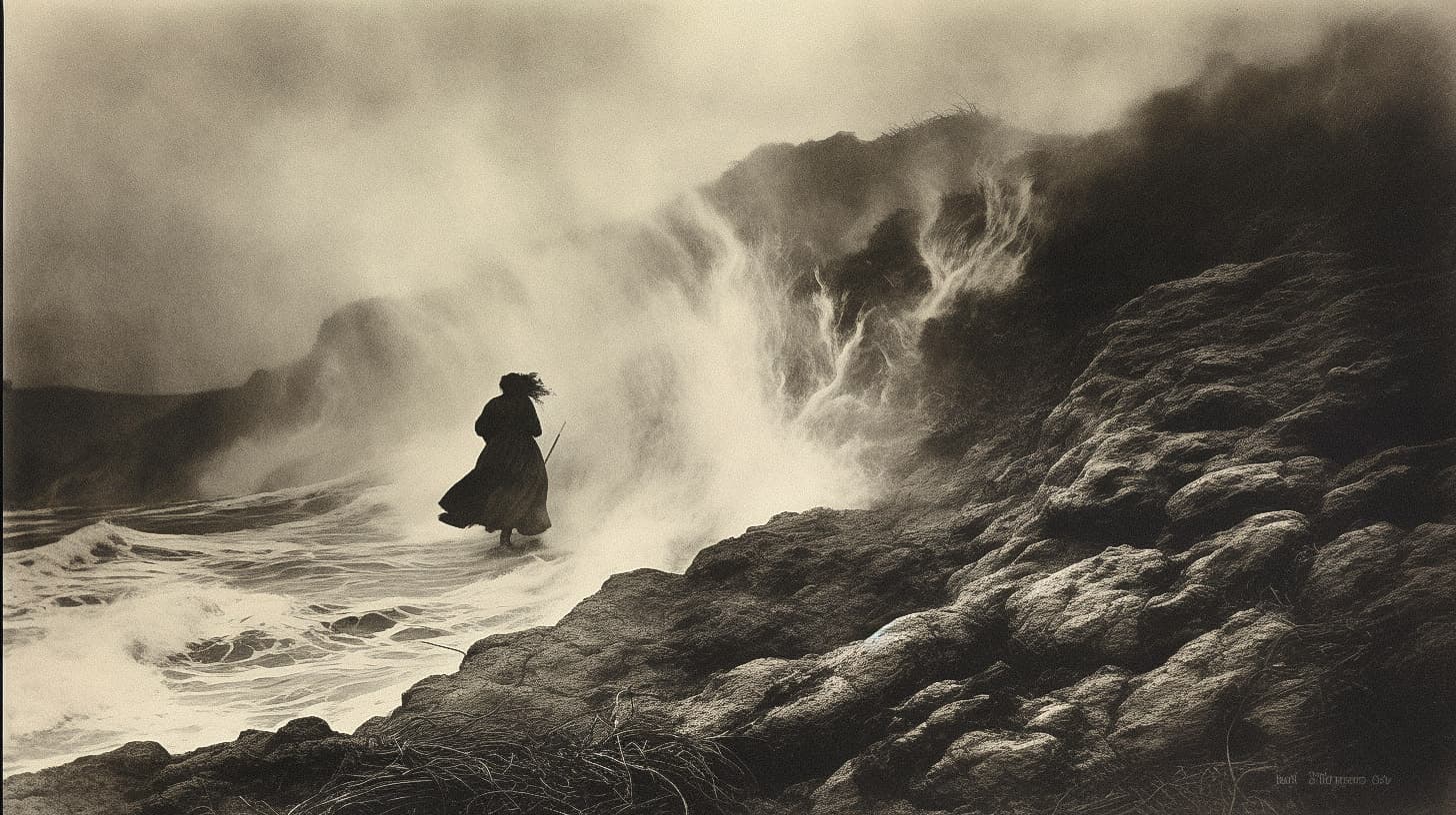 Anne Brigman Midjourney style | Andrei Kovalev's Midlibrary