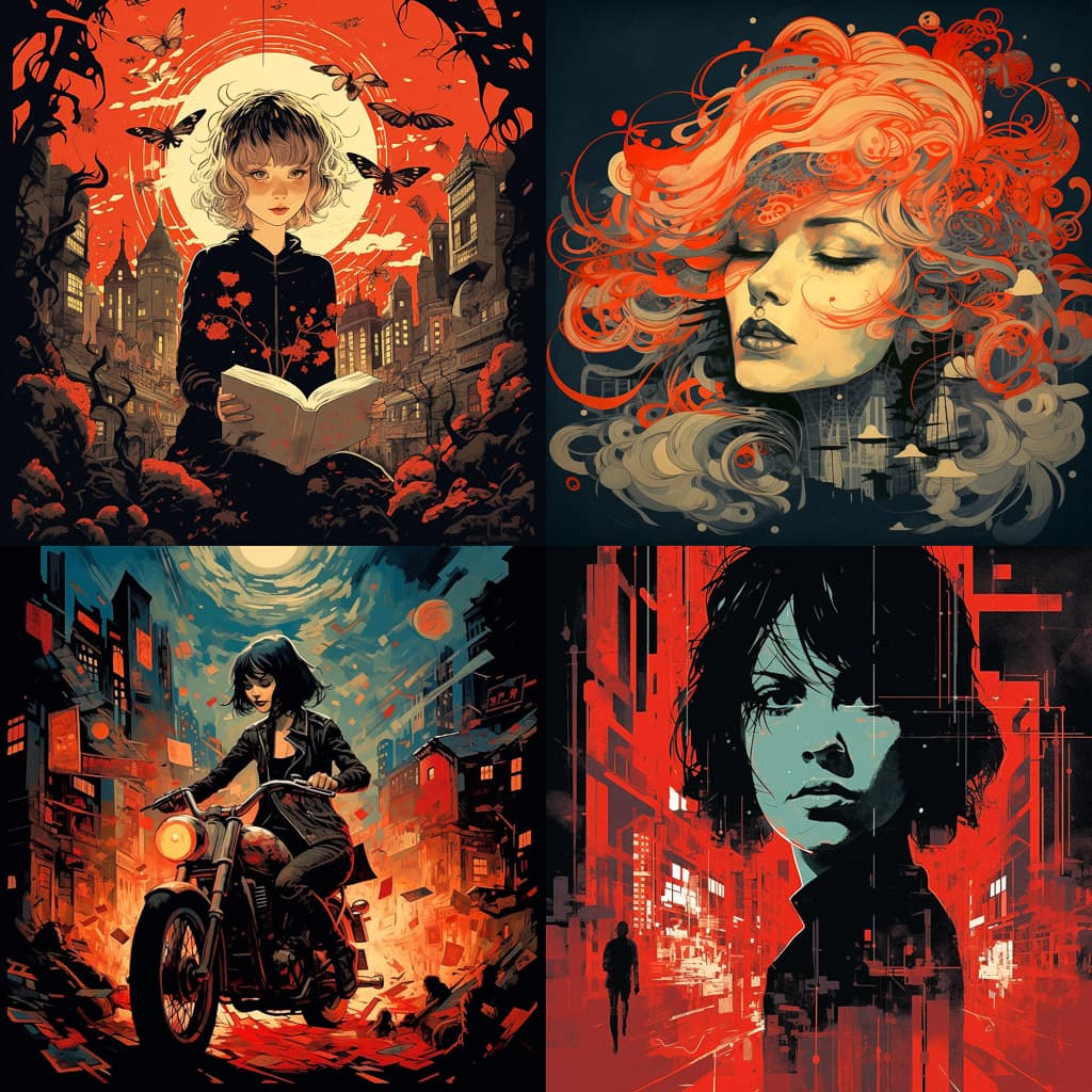 color expressionism | Midjourney AI styles collection | Andrei Kovalev ...