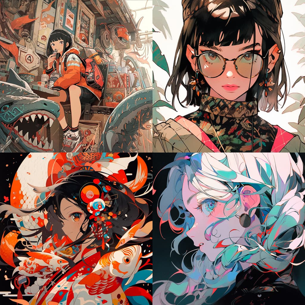 Pop / Street Art | Midjourney AI styles collection | Andrei Kovalev's Midlibrary