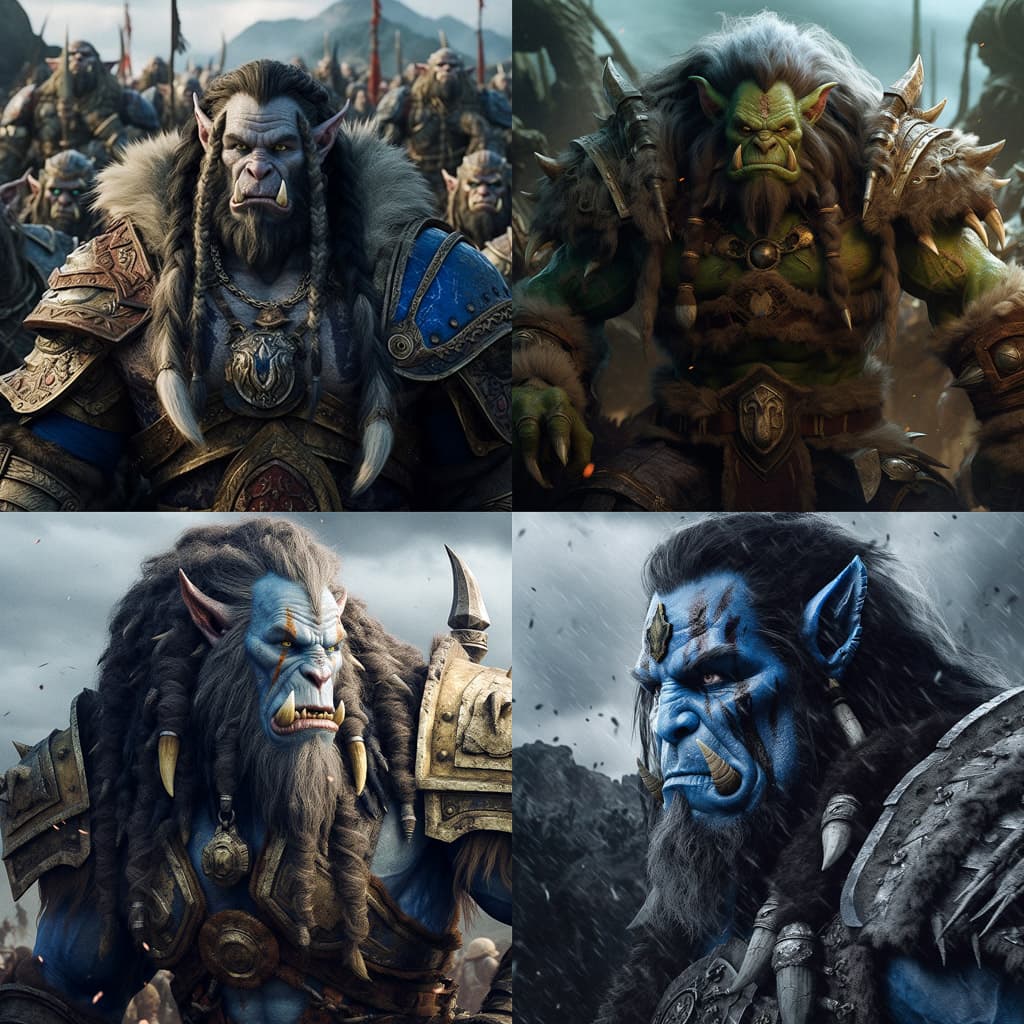 Warcraft Midjourney style | Andrei Kovalev's Midlibrary 2.0