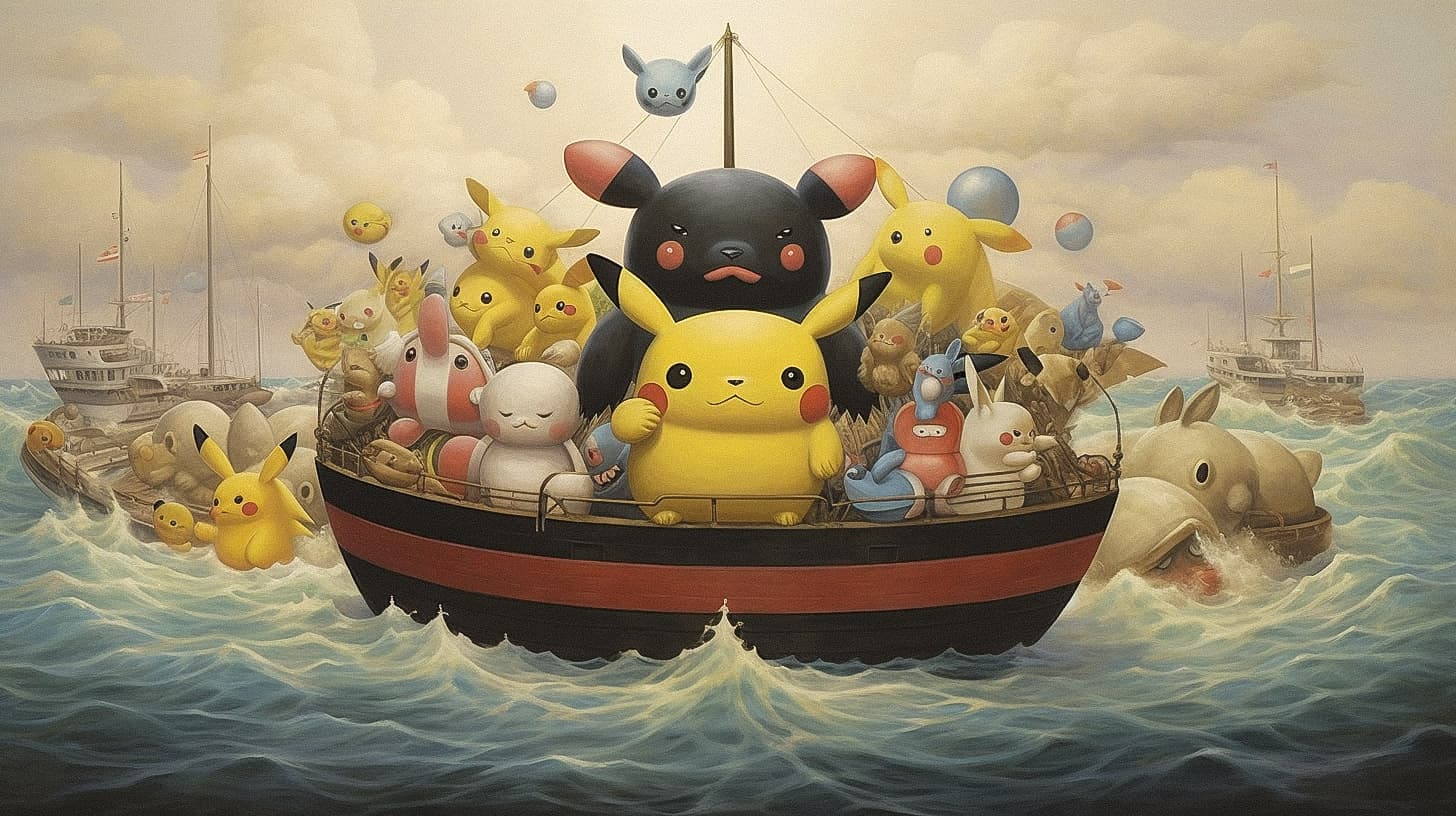 Ken Sugimori Midjourney style | Andrei Kovalev's Midlibrary