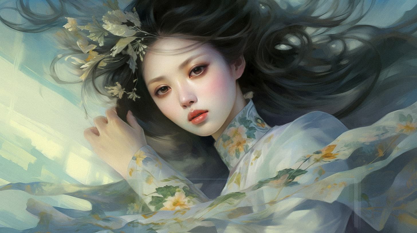 Zhang Daqian Midjourney style | Andrei Kovalev's Midlibrary