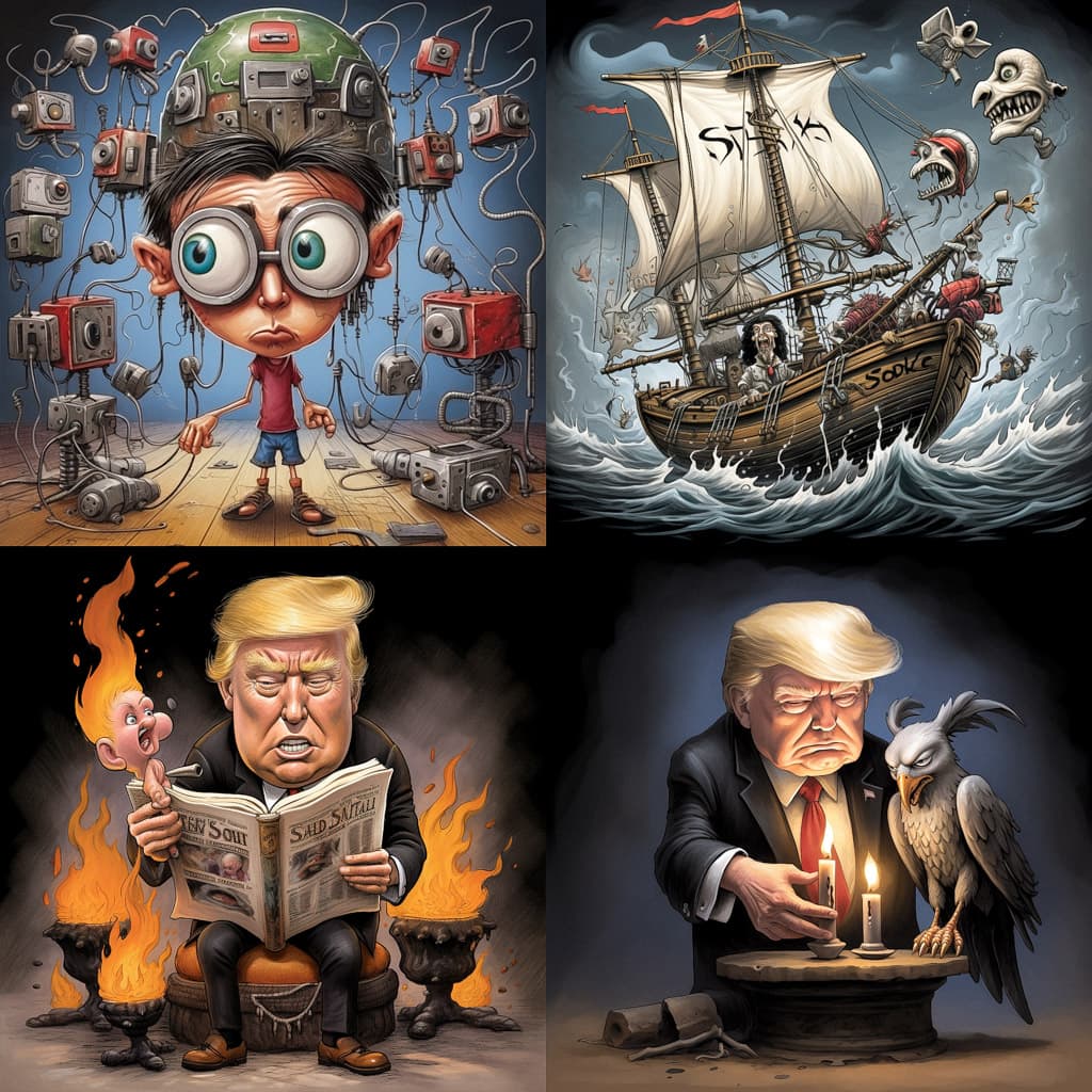 Herman Brood Midjourney style | Andrei Kovalev's Midlibrary