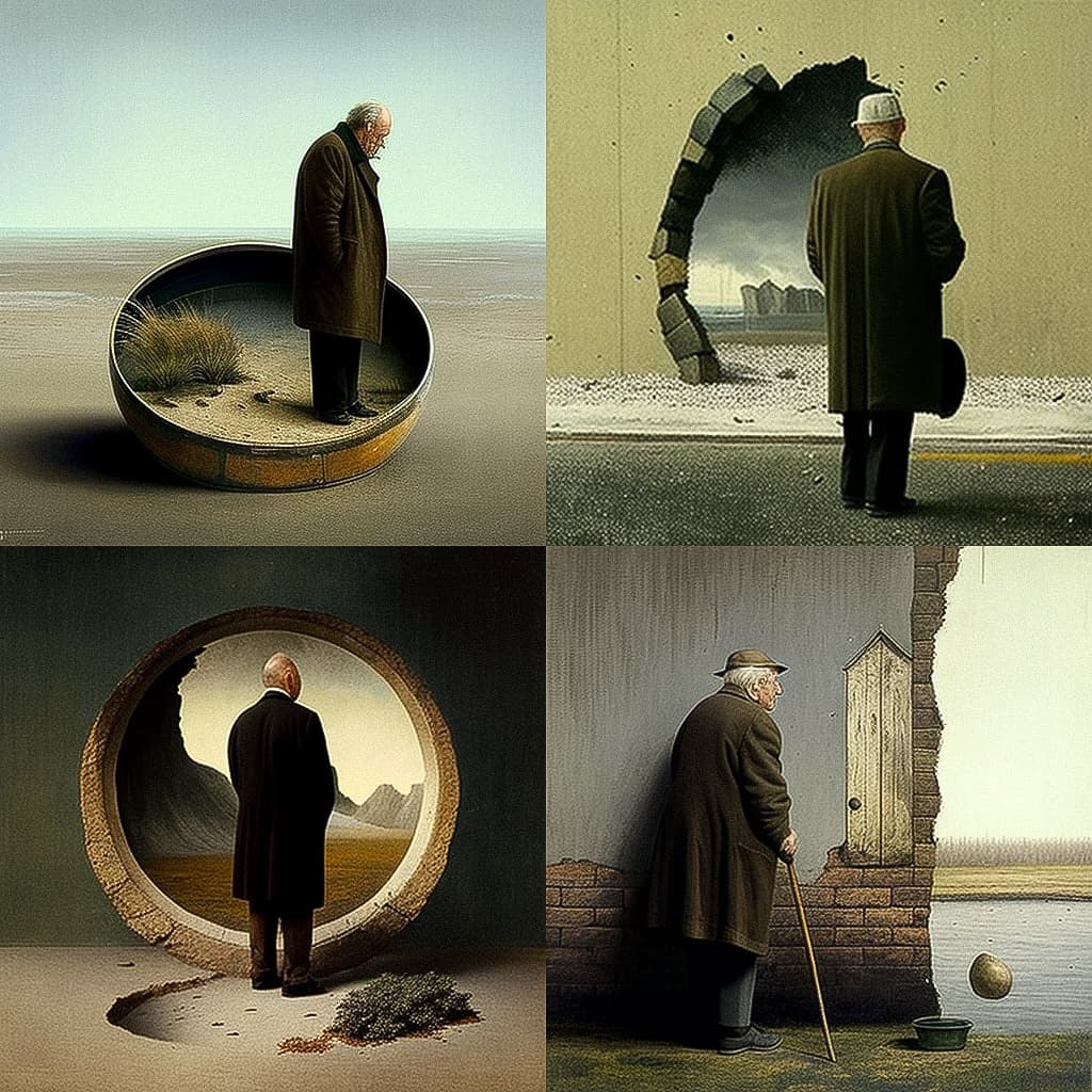 Teun Hocks Midjourney style | Andrei Kovalev's Midlibrary 2.0