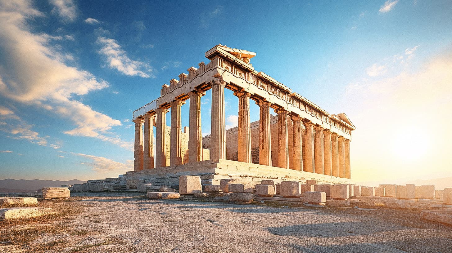 Greek architecture Midjourney style | Andrei Kovalev's Midlibrary
