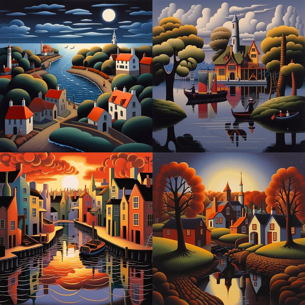 Willem de Kooning Midjourney style | Andrei Kovalev's Midlibrary 2.0