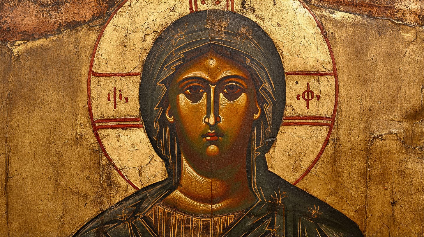 Byzantine icon Midjourney style | Andrei Kovalev's Midlibrary