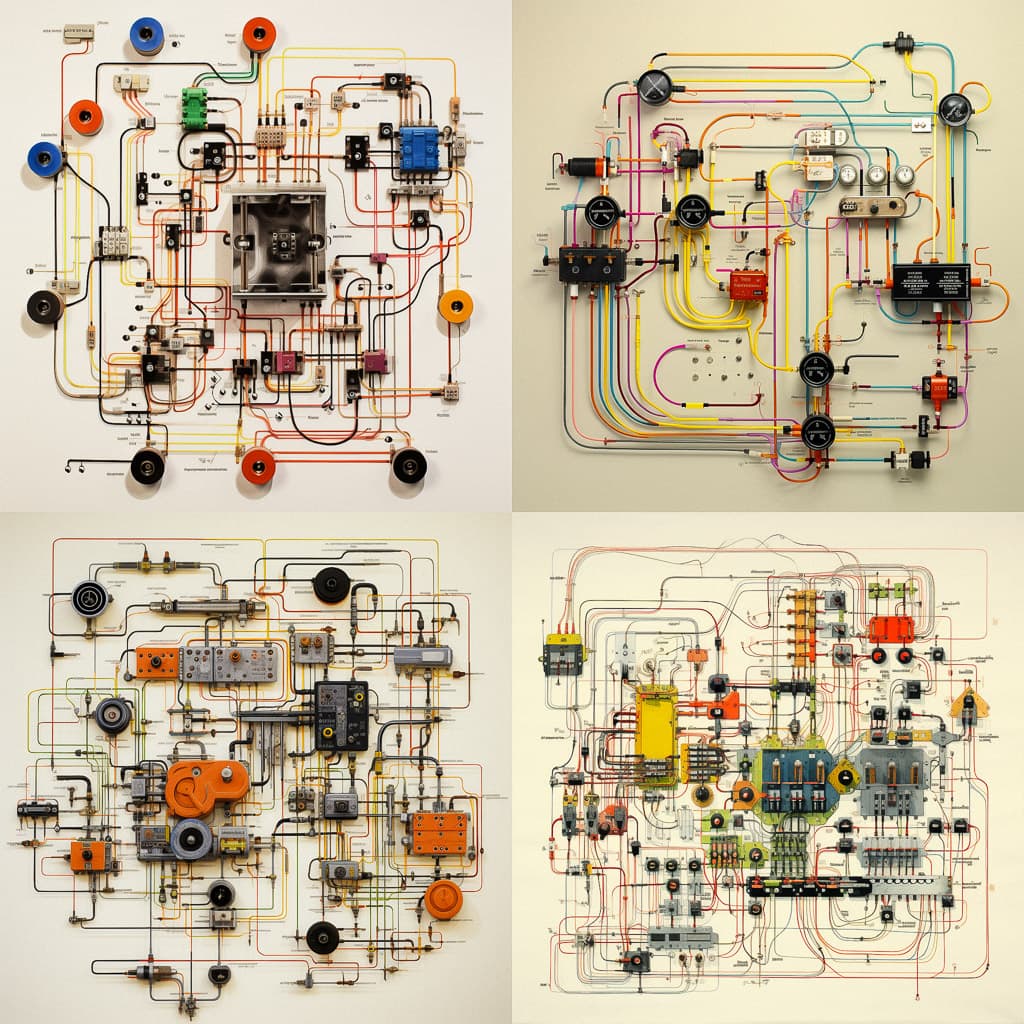 Electromagnetic spectrum chart Midjourney style | Andrei Kovalev's ...