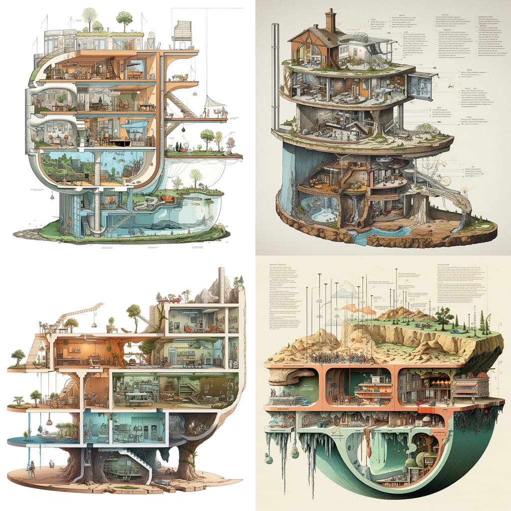 Sticker illustration Midjourney style | Andrei Kovalev's Midlibrary