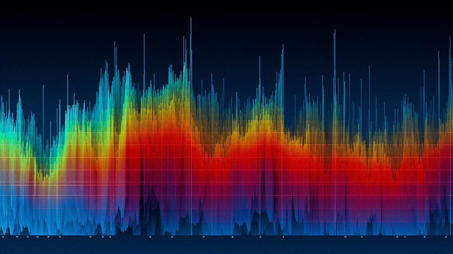 Spectrogram Midjourney style | Andrei Kovalev's Midlibrary