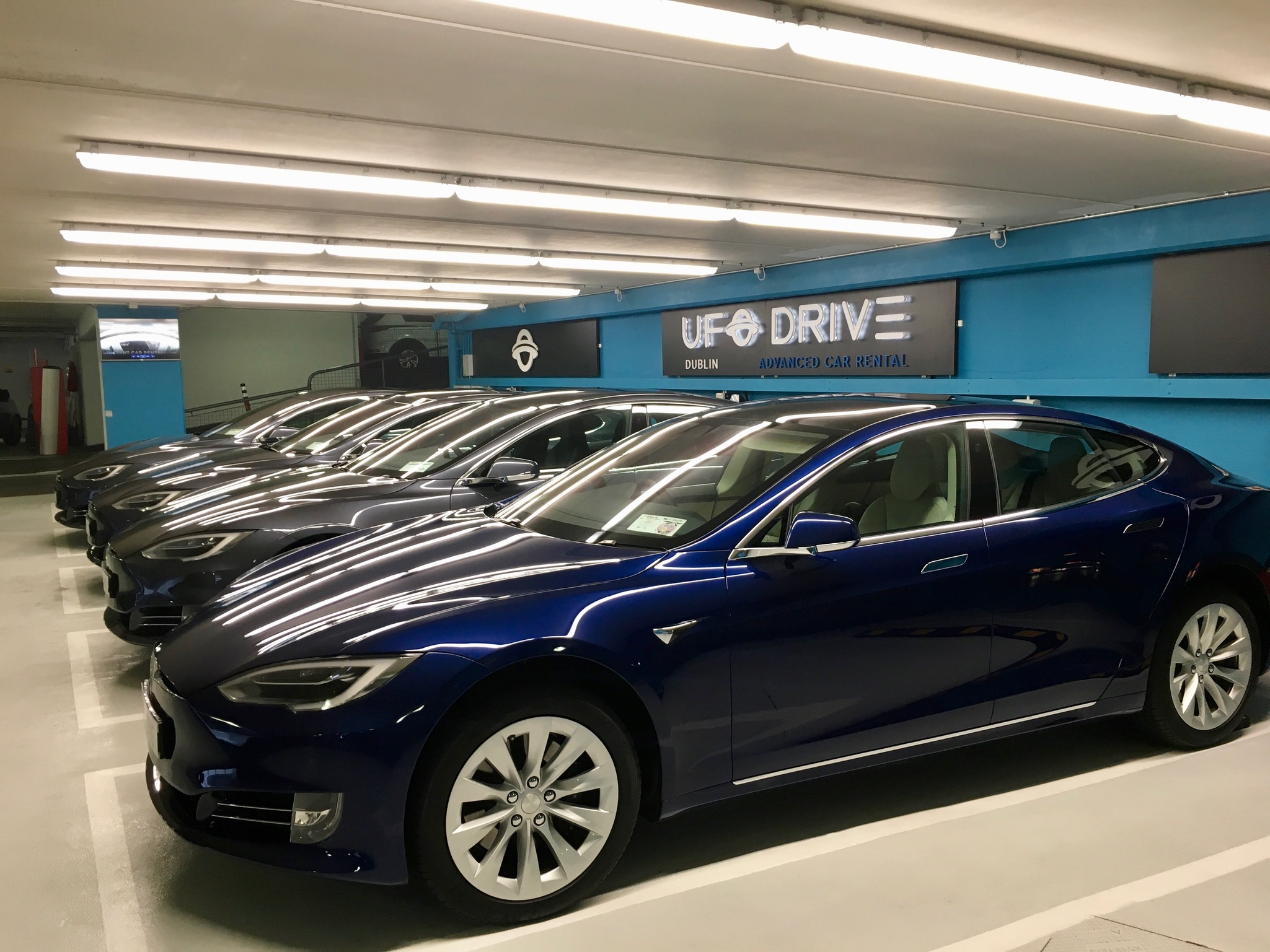 Electric Car Rental Dublin DUB St Stephen s Green UFODRIVE Tesla