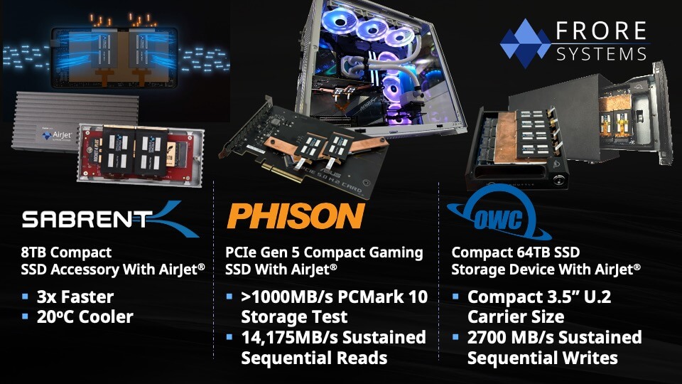 The SSD industry is embracing AirJet® - The World’s First Active ...