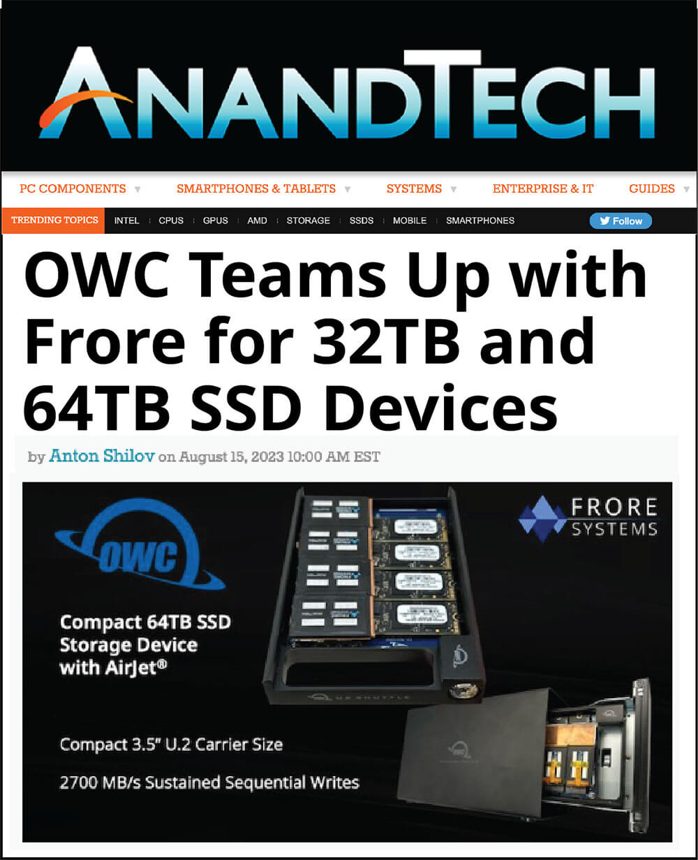 News | Frore Systems