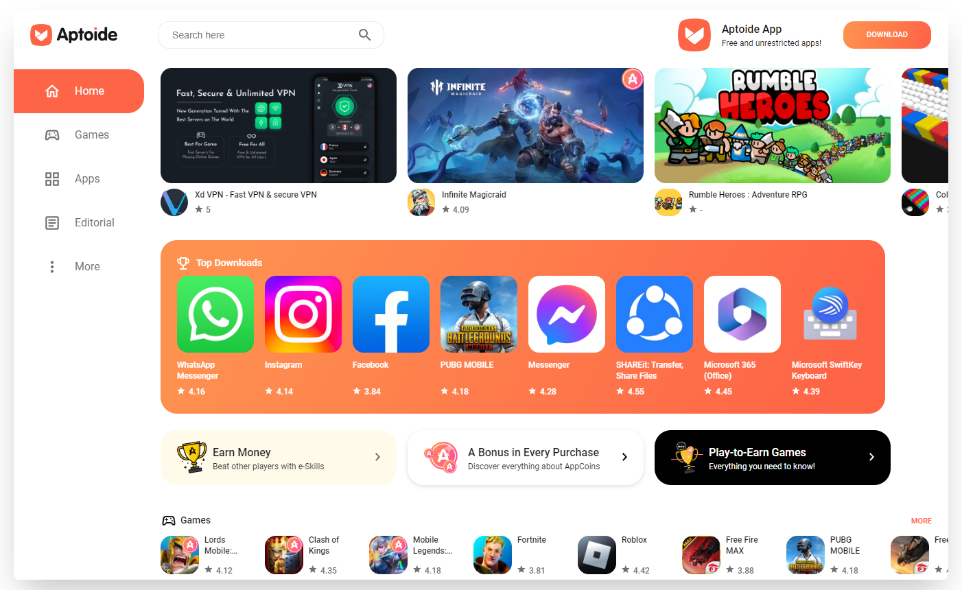 A Comprehensive List of Mobile App Stores in 2023 | MobiLoud
