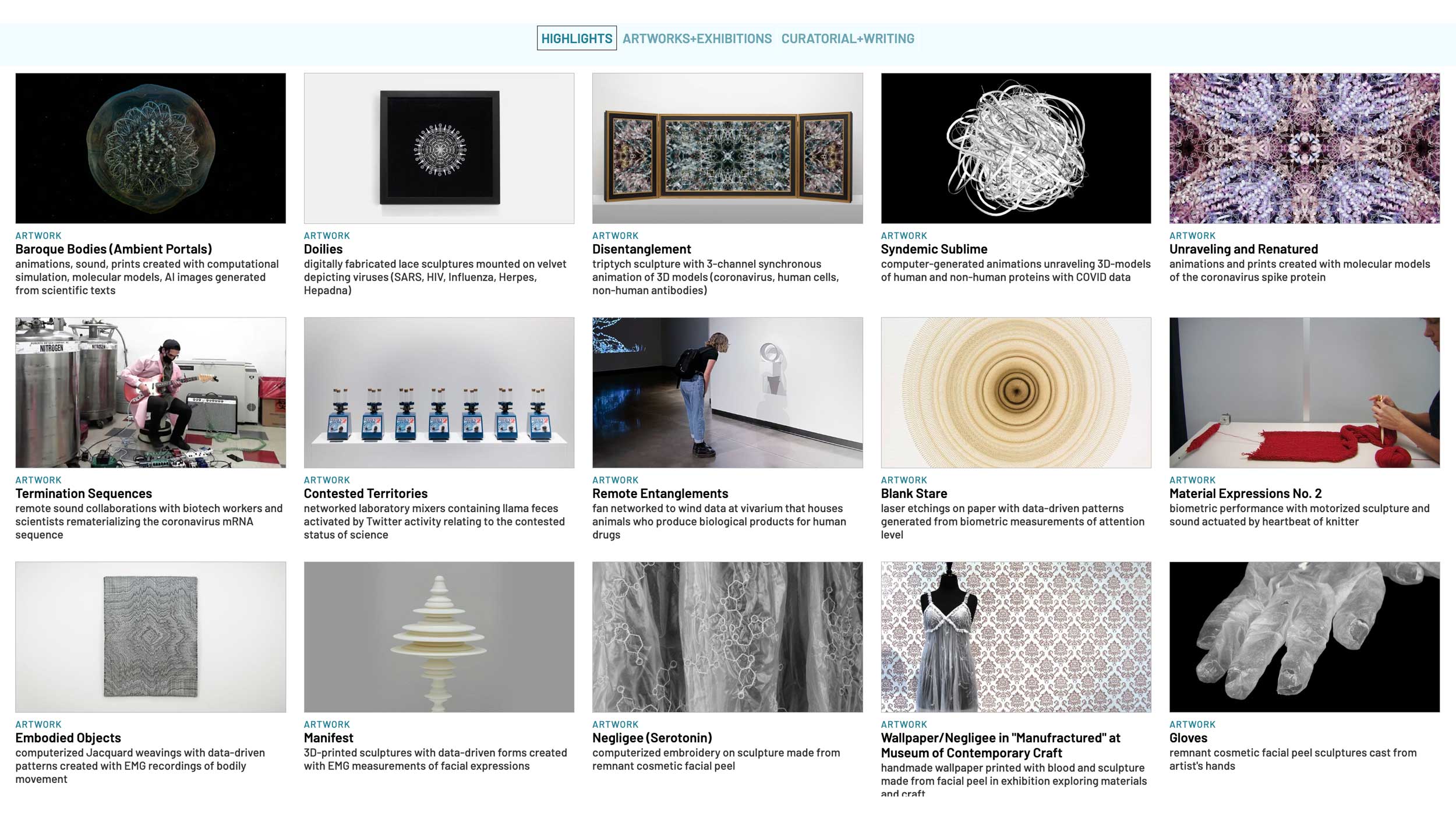 Projects: Interdisciplinary Collaborations