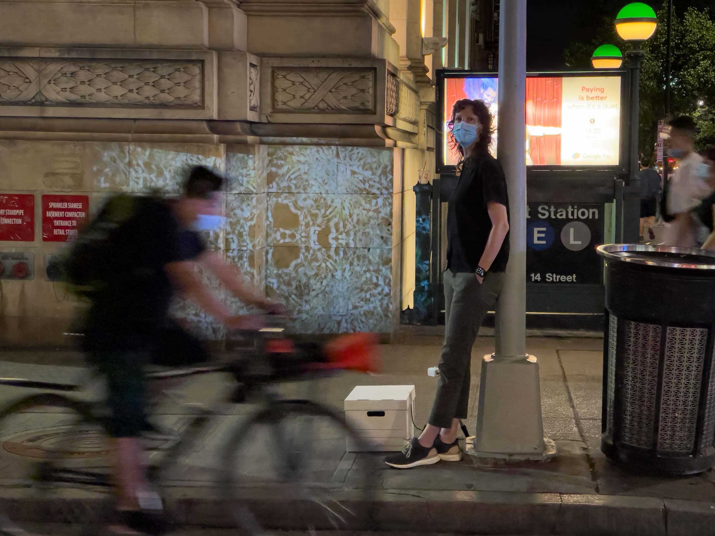 Unraveling in "NORMAL" for Art in Odd Places • Laura Splan