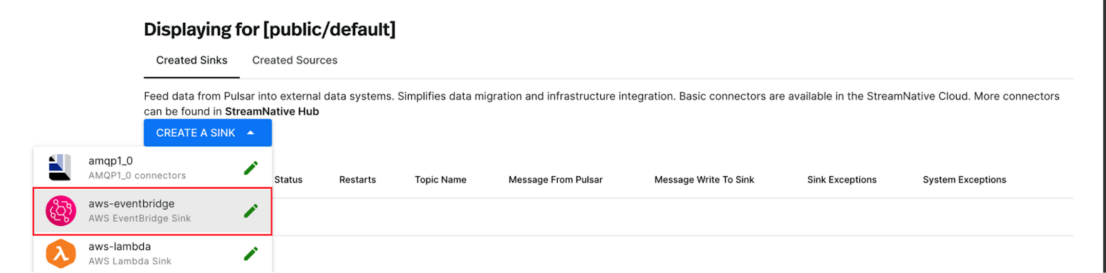 Amazon EventBridge connector for Pulsar is now available on StreamNative Cloud