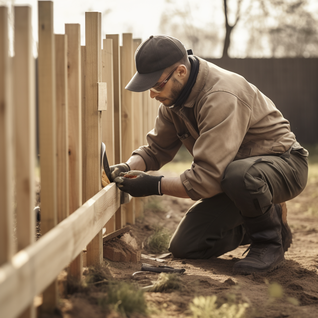 Fencing | Landscape Construction | Oakhill Outdoor Maintenance Services ...