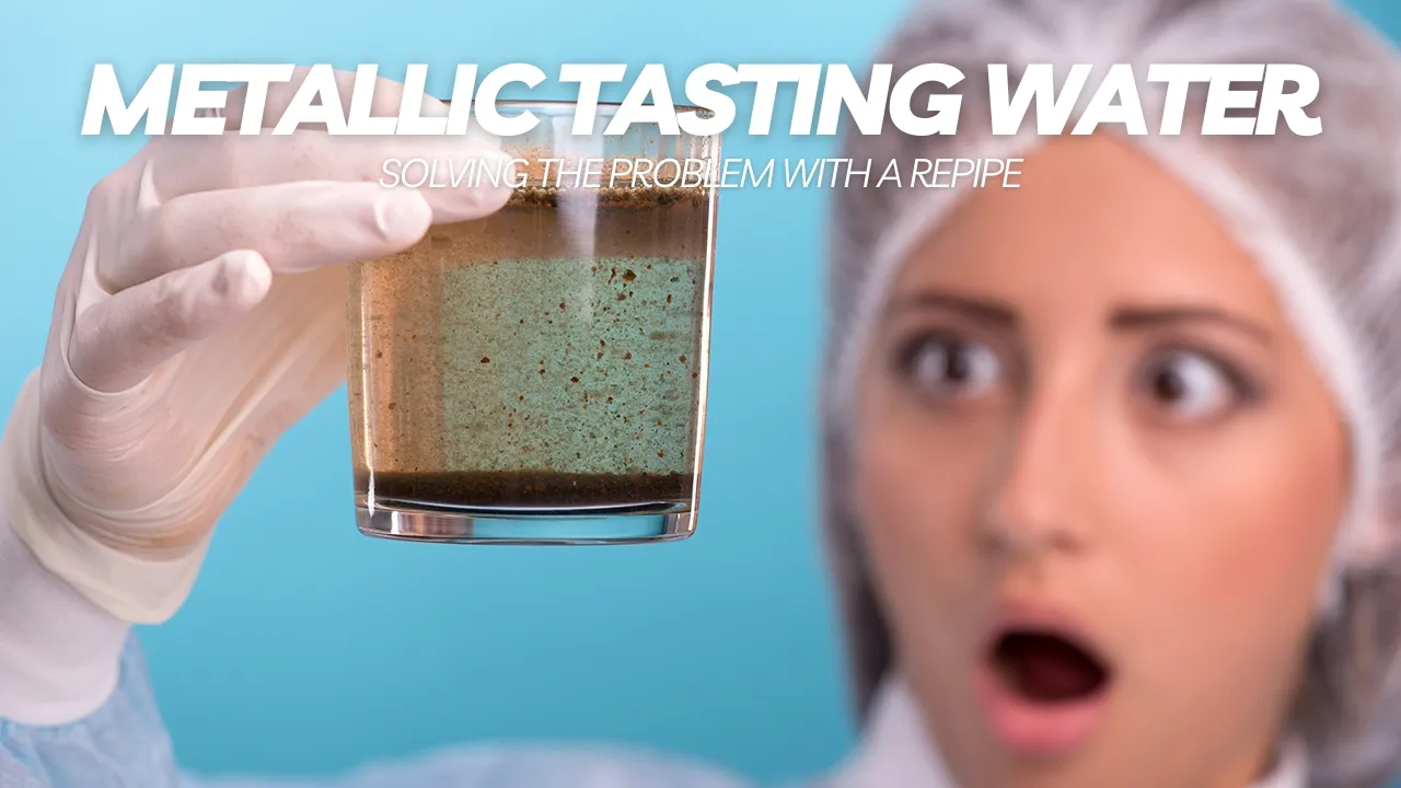 Solve Metallic Tasting Water: Repipe With PEX - Repipe Experts