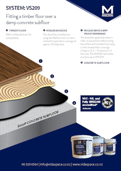 Flooring Systems | Wooden Flooring | VidaSpace