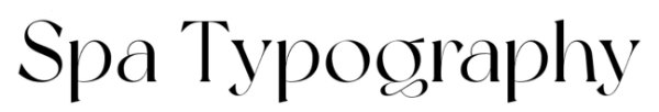 20 Relaxing Fonts to Use in Spa Branding Designs