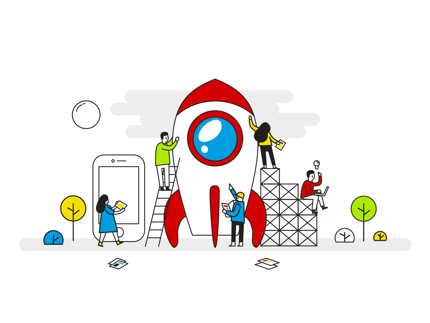 Our Work | Illustrations | ManyPixels Portfolio