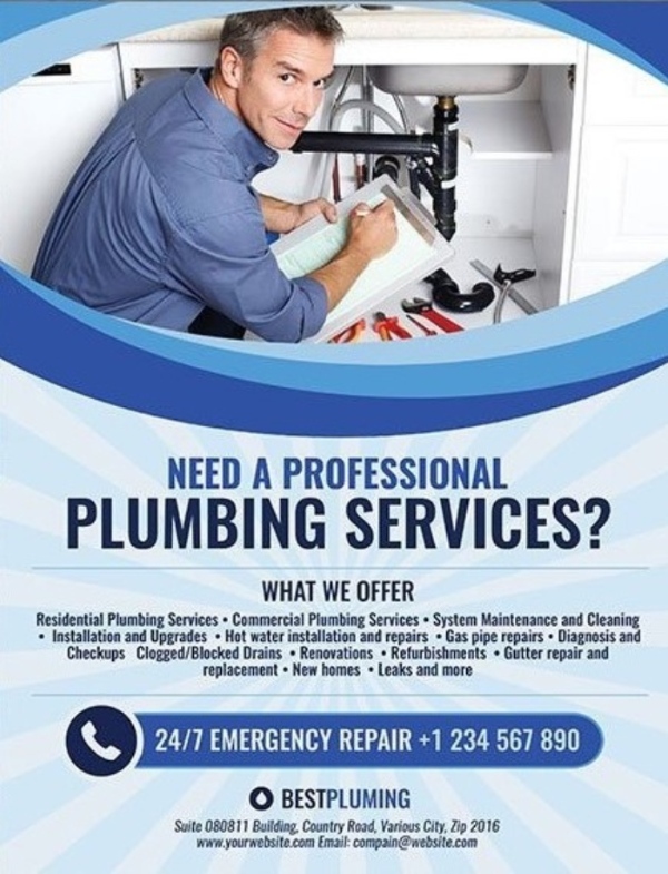 14 Great Flyer Examples for Your Plumbing Business