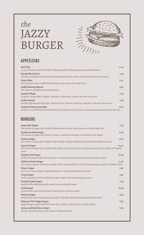 Where to Find a Good Menu DesignTemplate for Your Restaurant?