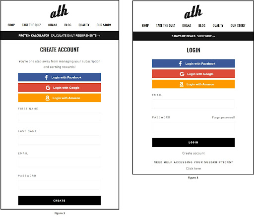 The Best Examples of Login & Registration Forms Designs