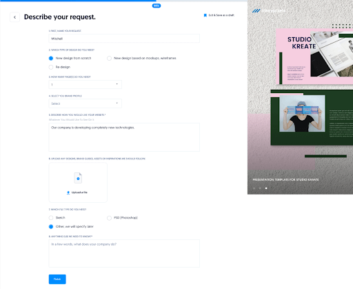 ManyPixels Monthly Graphic Design Service at $549