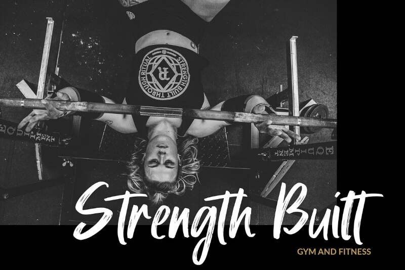 Fantastic Fitness & Gym Fonts for Your Logo & Branding Design