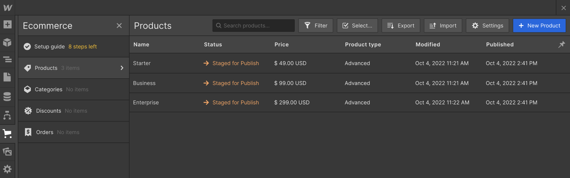 Start Here - Darkweb X - Webflow Ecommerce website template