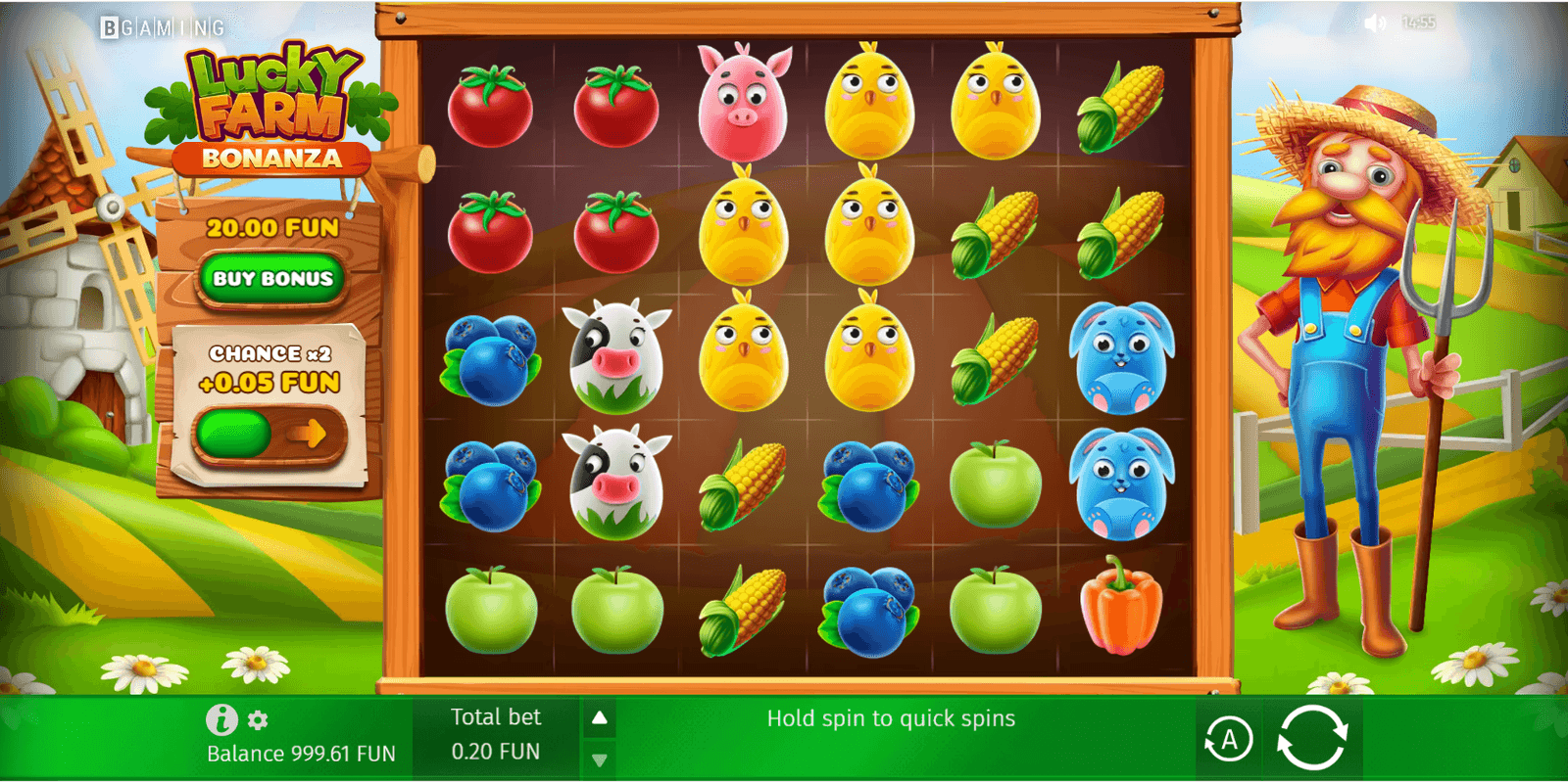 Lucky Farm Bonanza Basic – Review & Free Play | BGaming