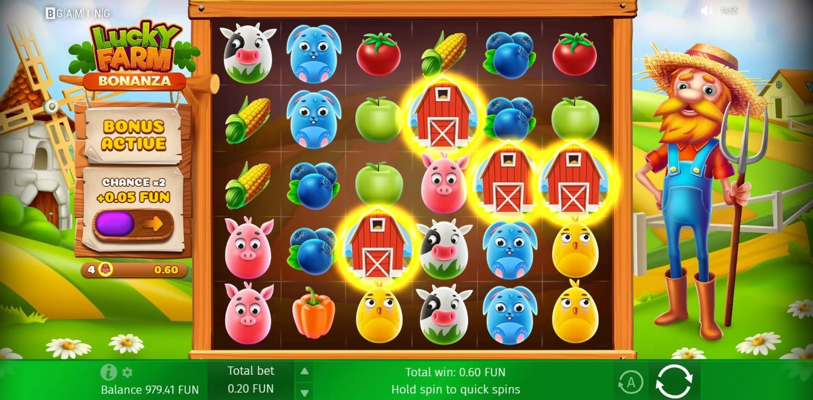 Lucky Farm Bonanza Basic – Review & Free Play | BGaming