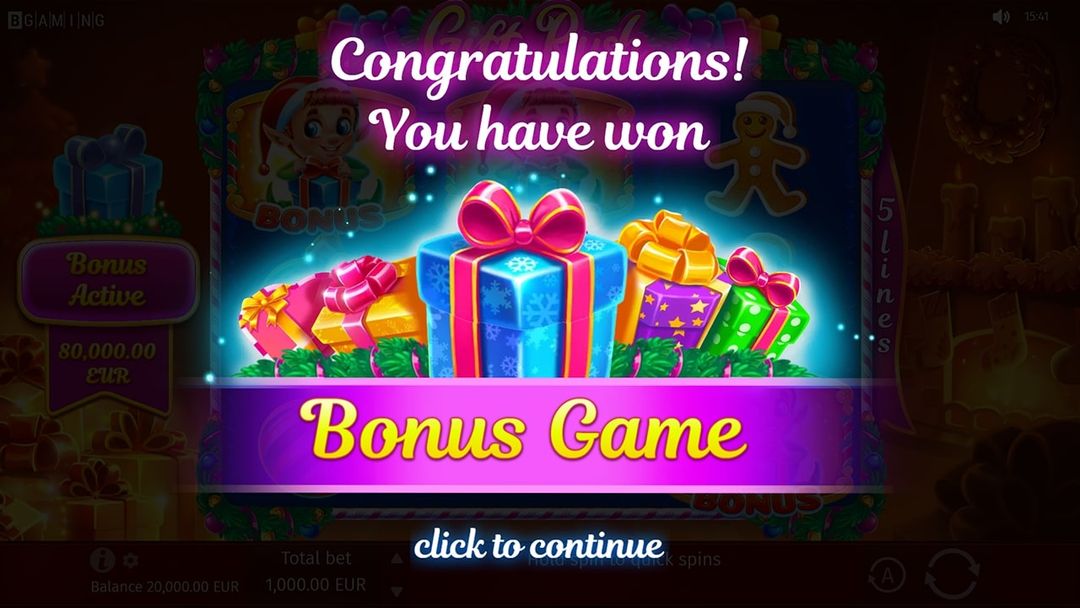 Gift Rush – Review & Free Play | BGaming