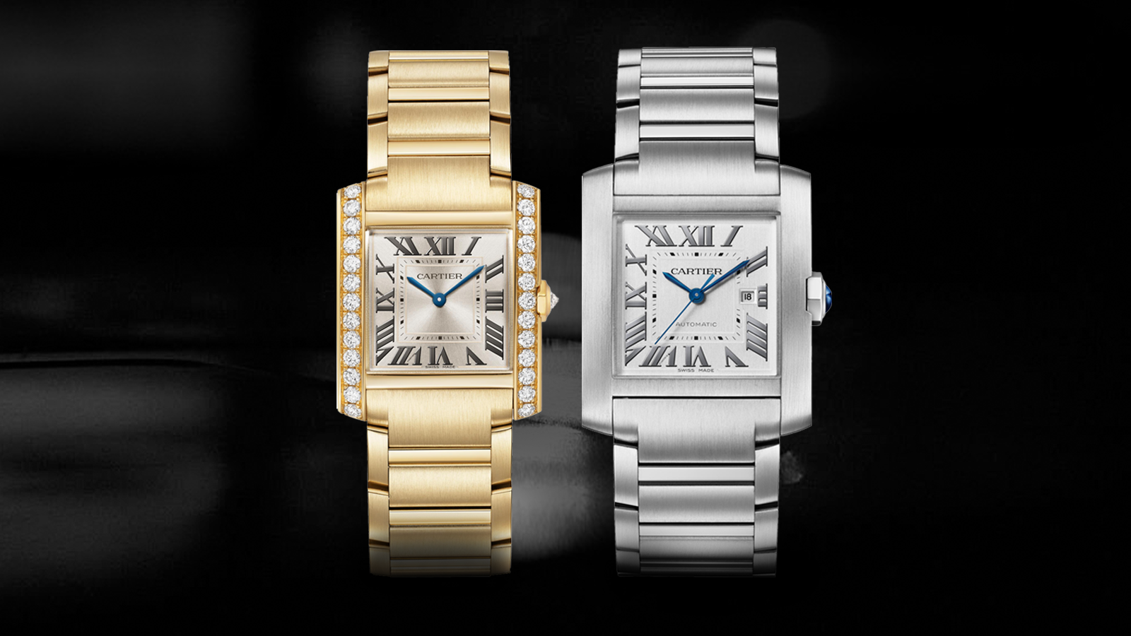 Cartier Unveils Seven New Unisex Tank Française Pieces