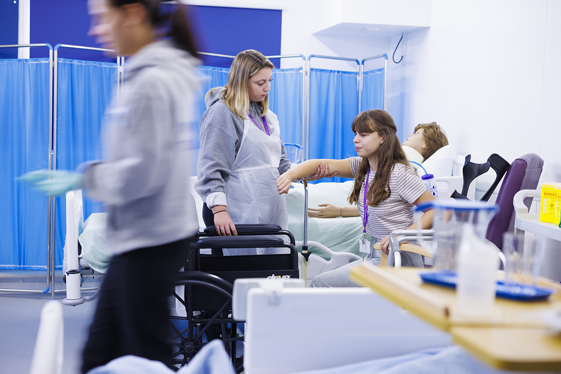 T Level Health students impress the NHS | Wyke 6th Form College