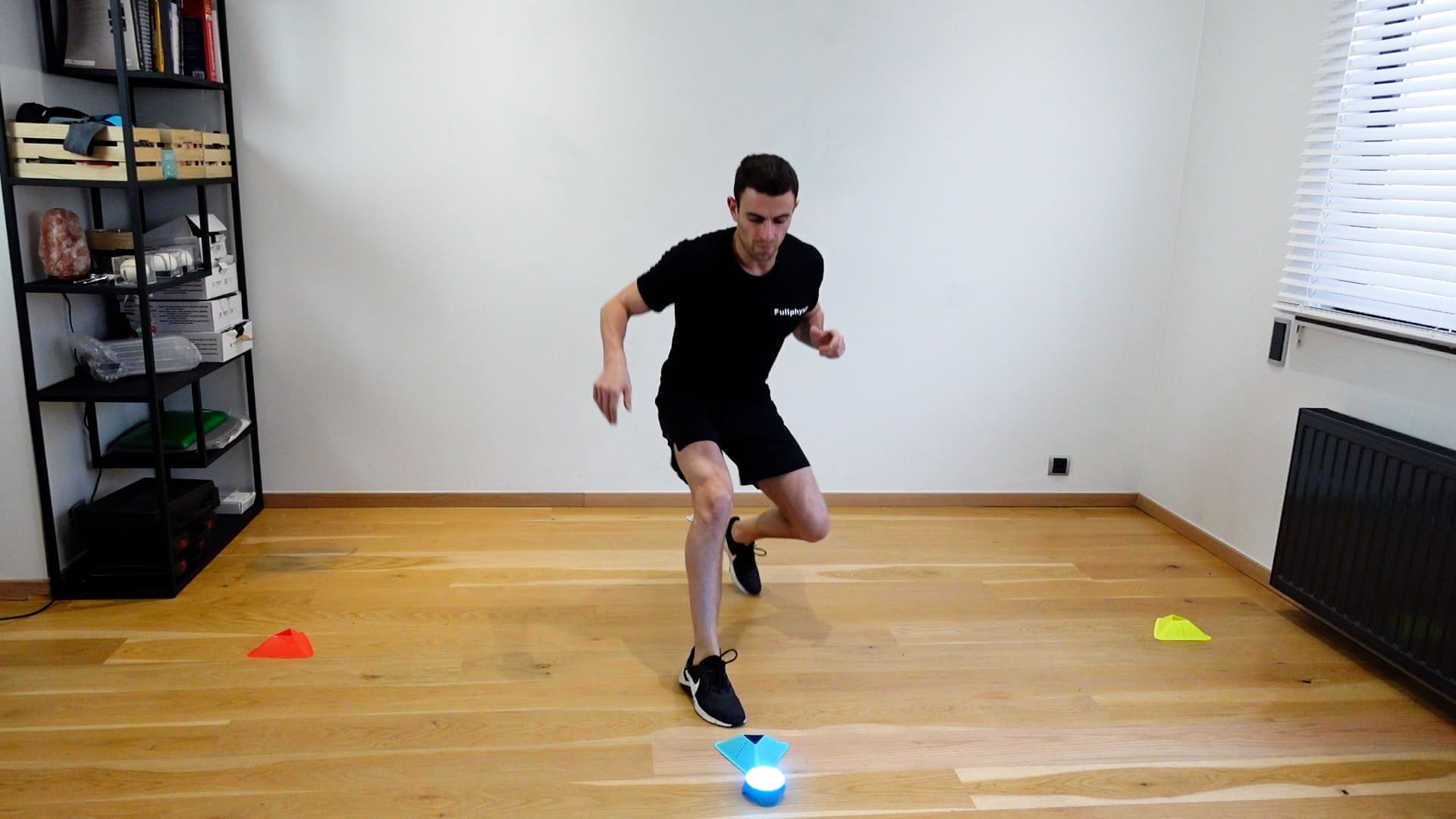 Vidéo d'exercice - Exercice d'appuis avec Blazepod