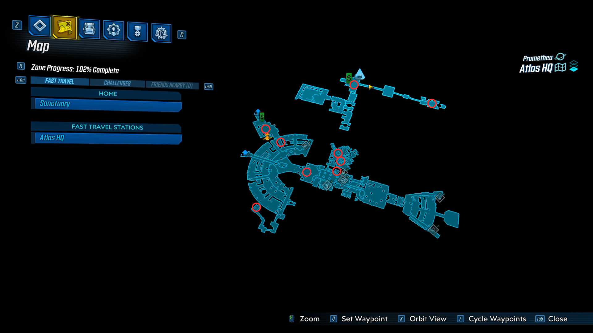 Borderlands 3 - All Named Locations Achievements