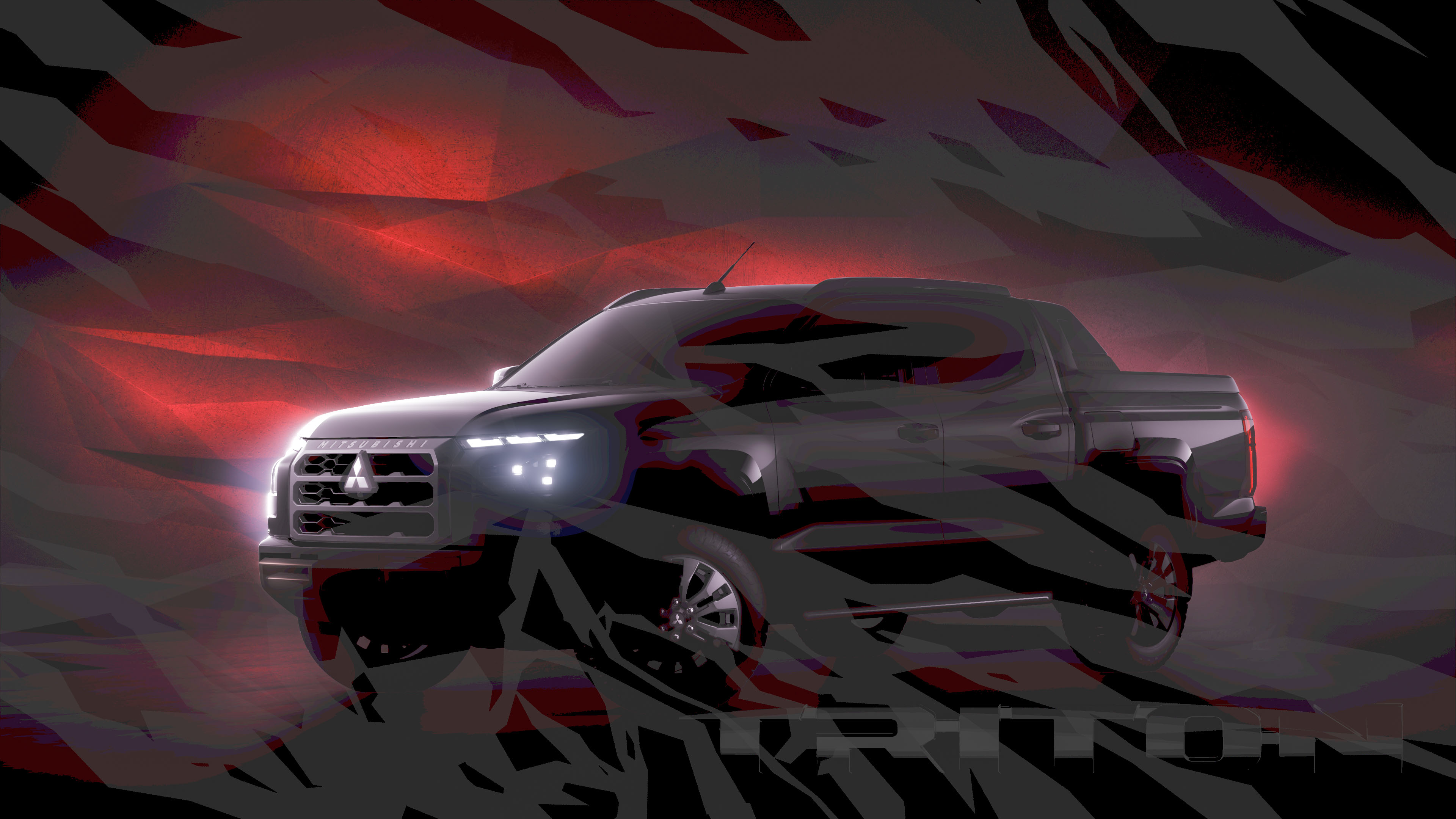 Mitsubishi's Sixth-Gen Triton Ute: New Teaser Images with Unveiling ...