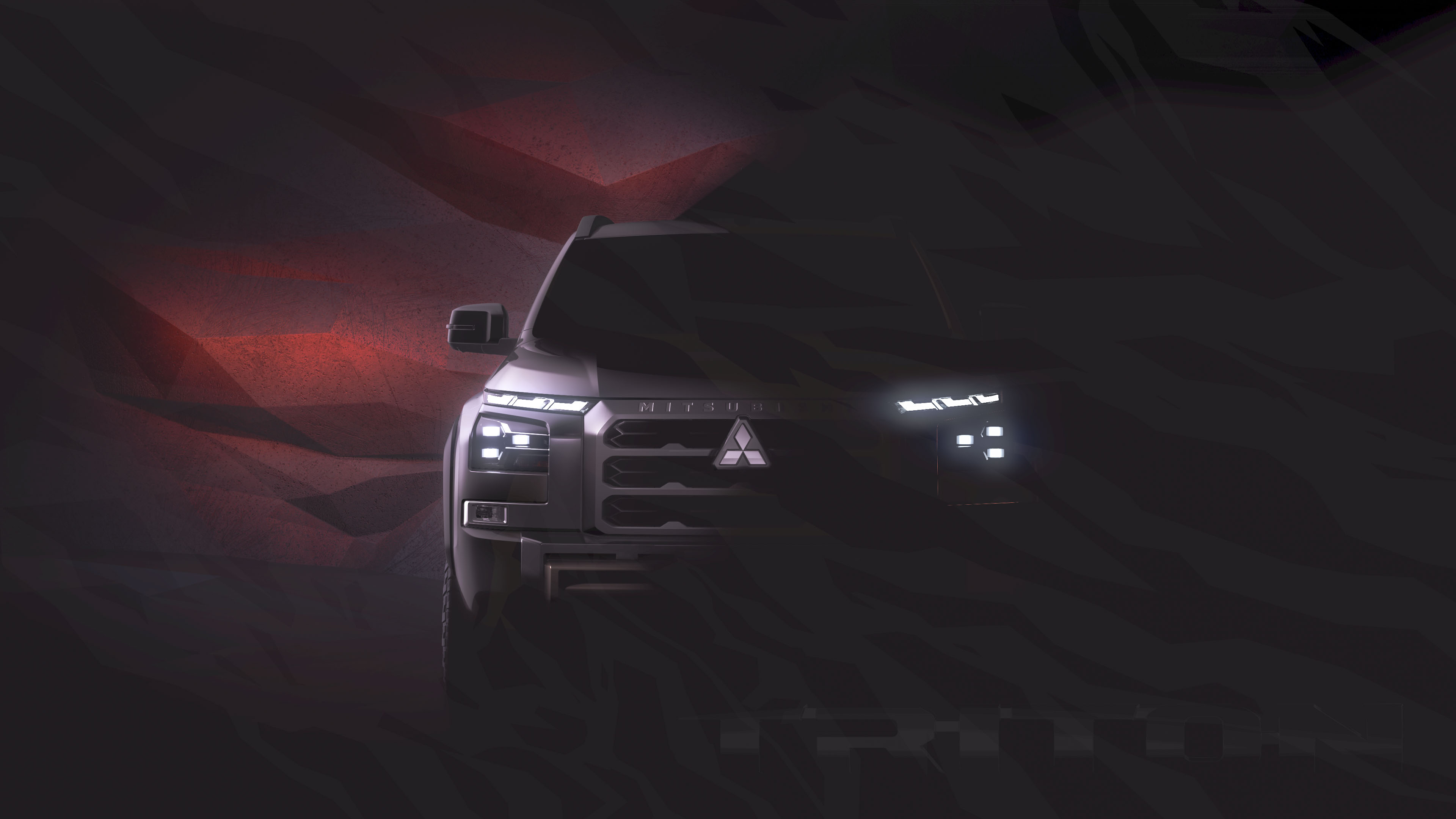 Mitsubishi's Sixth-Gen Triton Ute: New Teaser Images with Unveiling ...