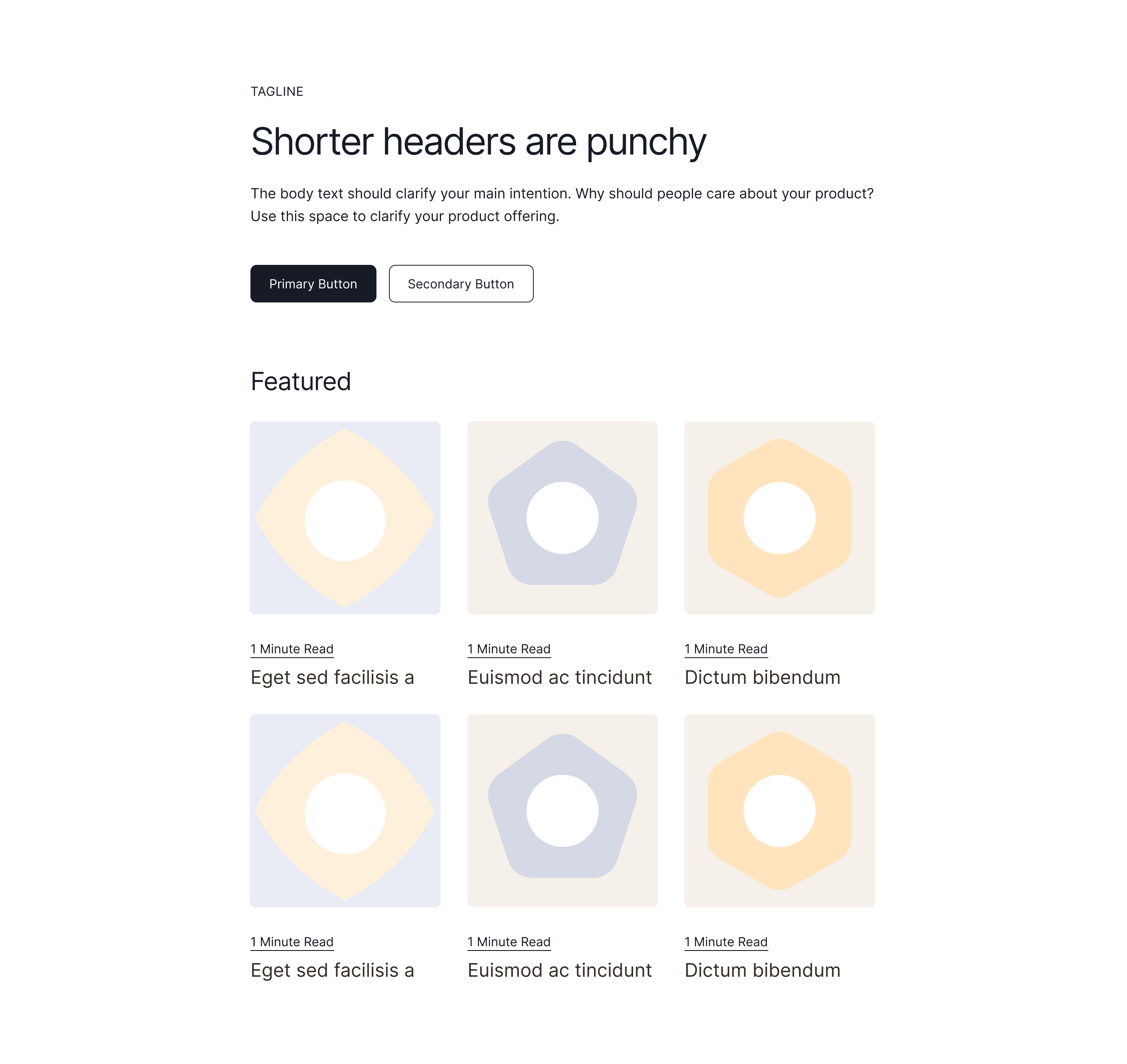 CMS Header Inspiration