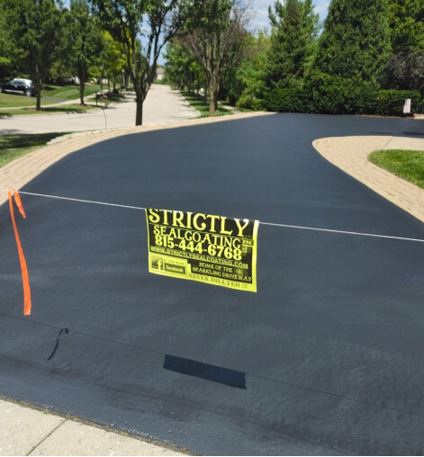Driveway Sealcoating In Northern Illinois | Strictly Sealcoating, INC®