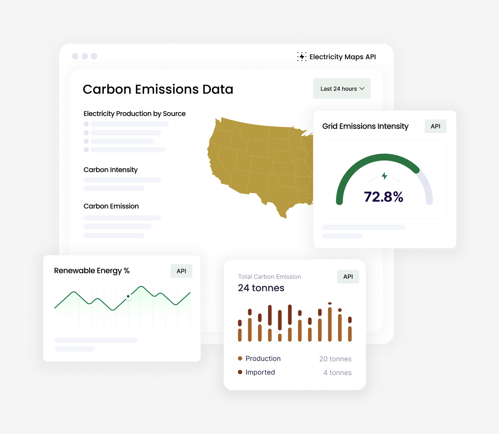 Electricity Maps | Reduce carbon emissions with actionable electricity data
