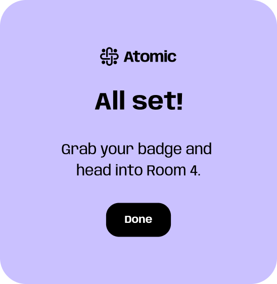 Mobile Event Check-in App - Splash
