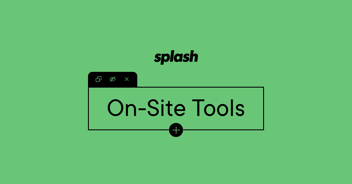 Mobile Event Check-in App - Splash