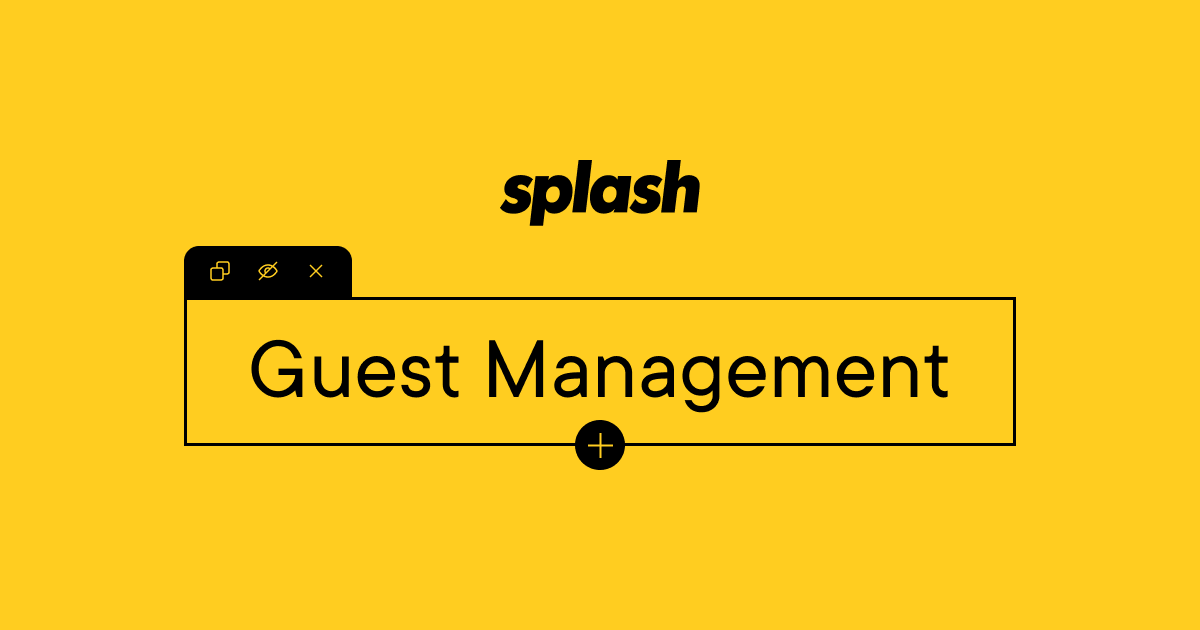 Guest Management - Splash